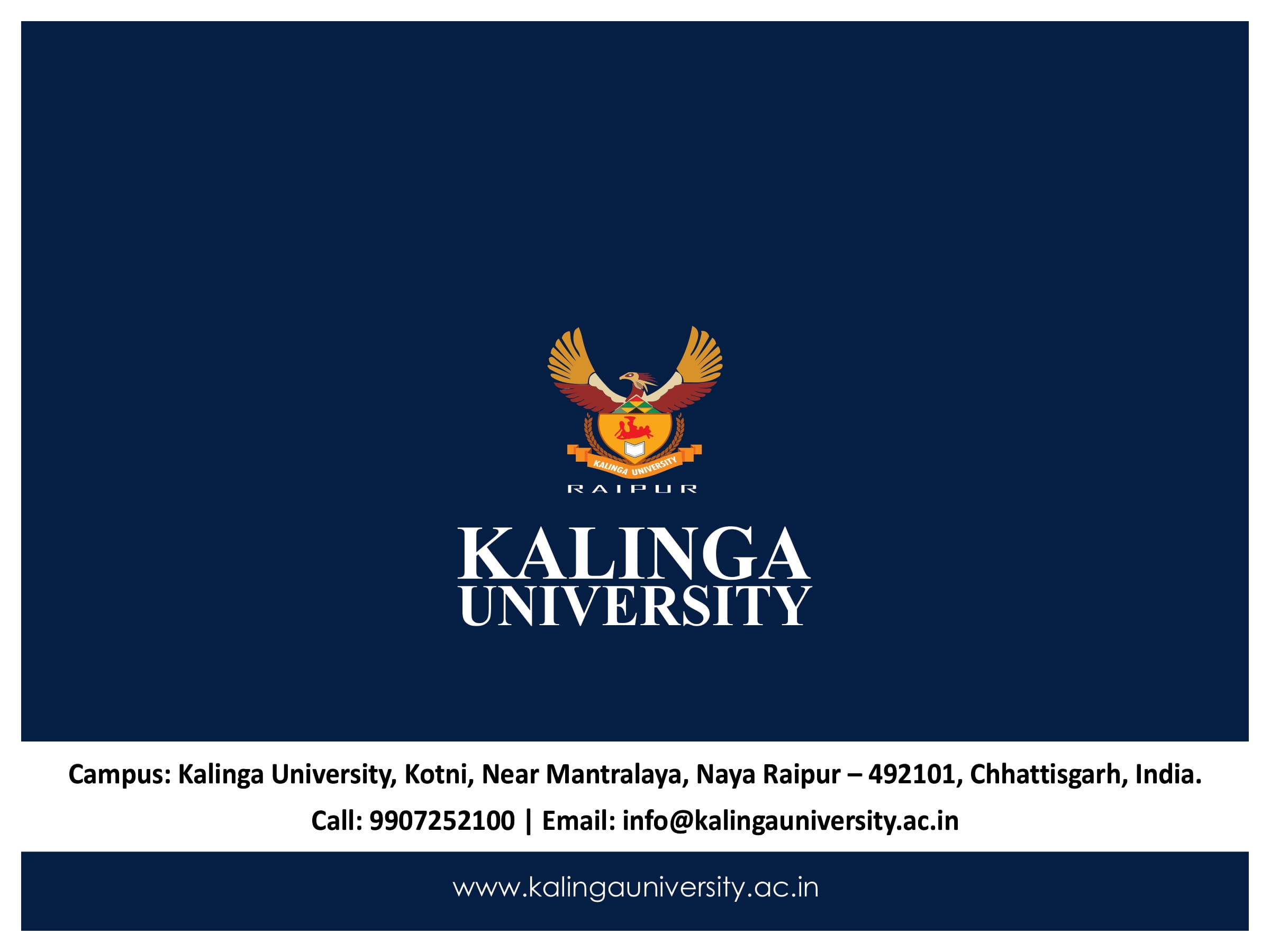 Kalinga University Raipur, Best University in Chhattisgarh UGC-approved