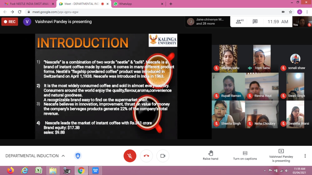 Webinar On SWOT Analysis – Kalinga University